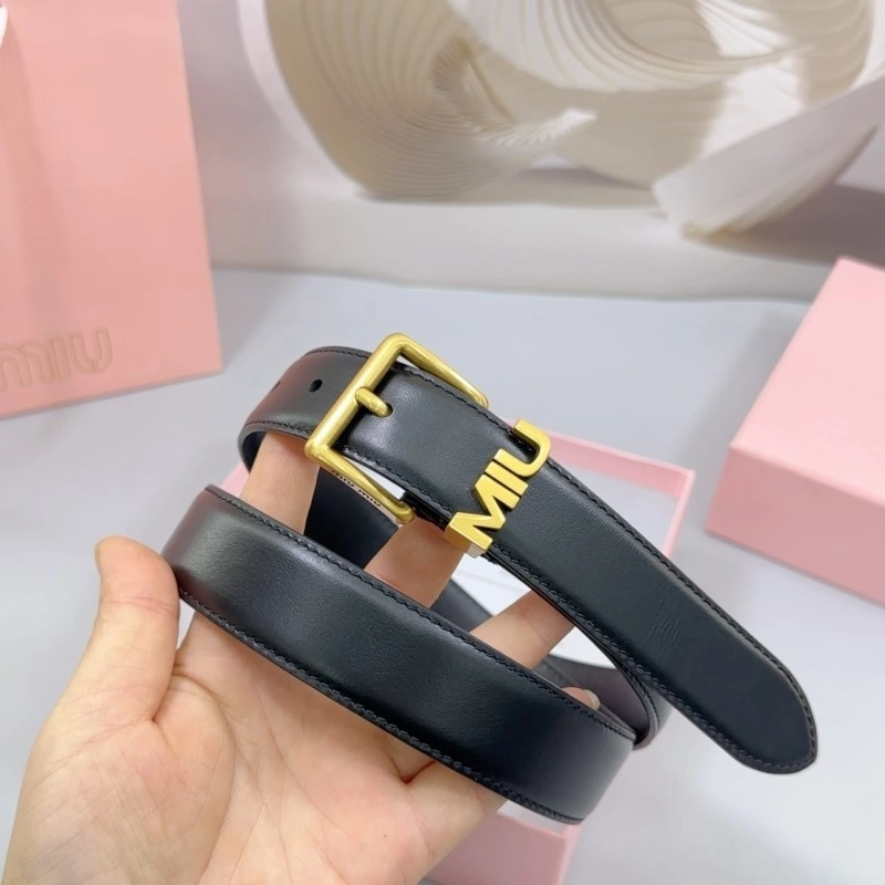 Exact replica Miu Miu Belts