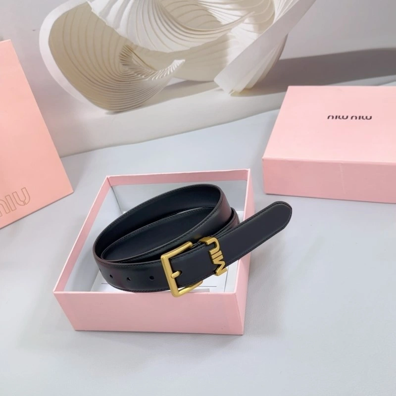 Exact replica Miu Miu Belts