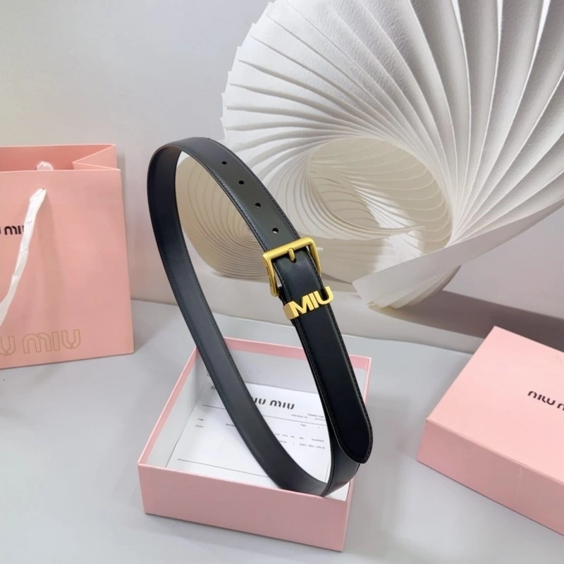 Exact replica Miu Miu Belts