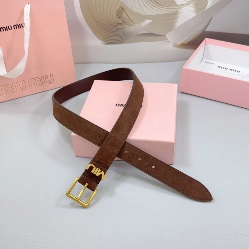 Accurate model Miu Miu Belts