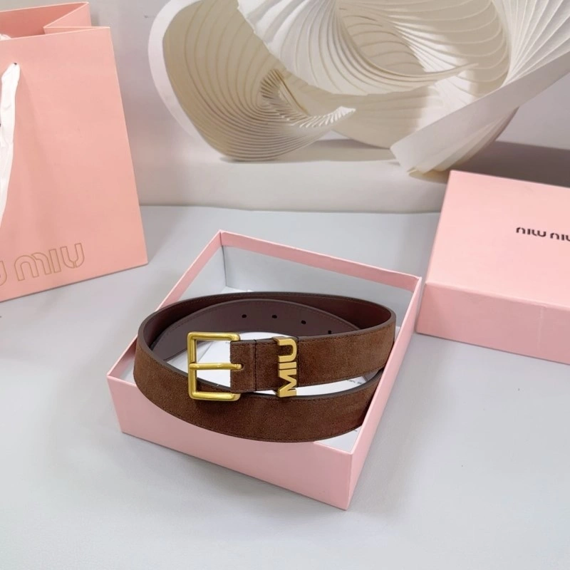 Accurate model Miu Miu Belts