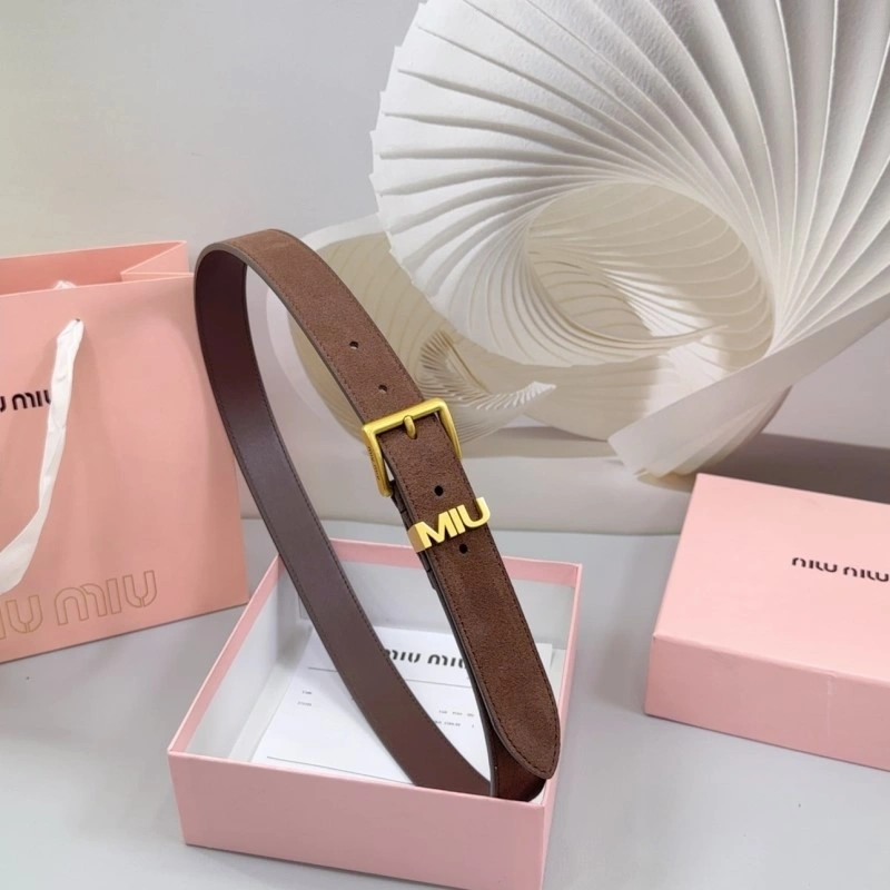Accurate model Miu Miu Belts