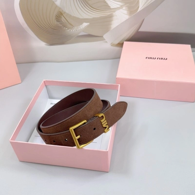 Accurate model Miu Miu Belts
