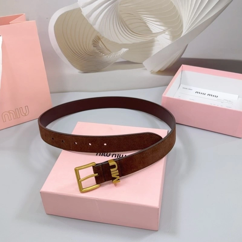 Accurate model Miu Miu Belts