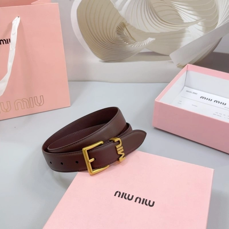 Real Miu Miu Belts