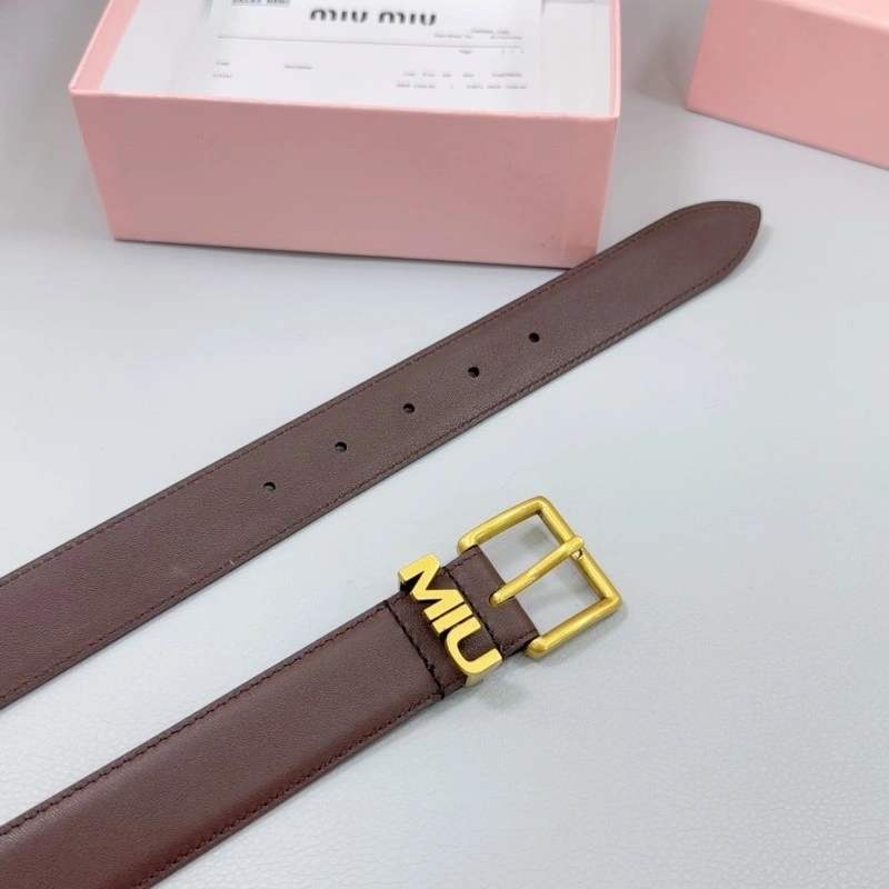 Real Miu Miu Belts