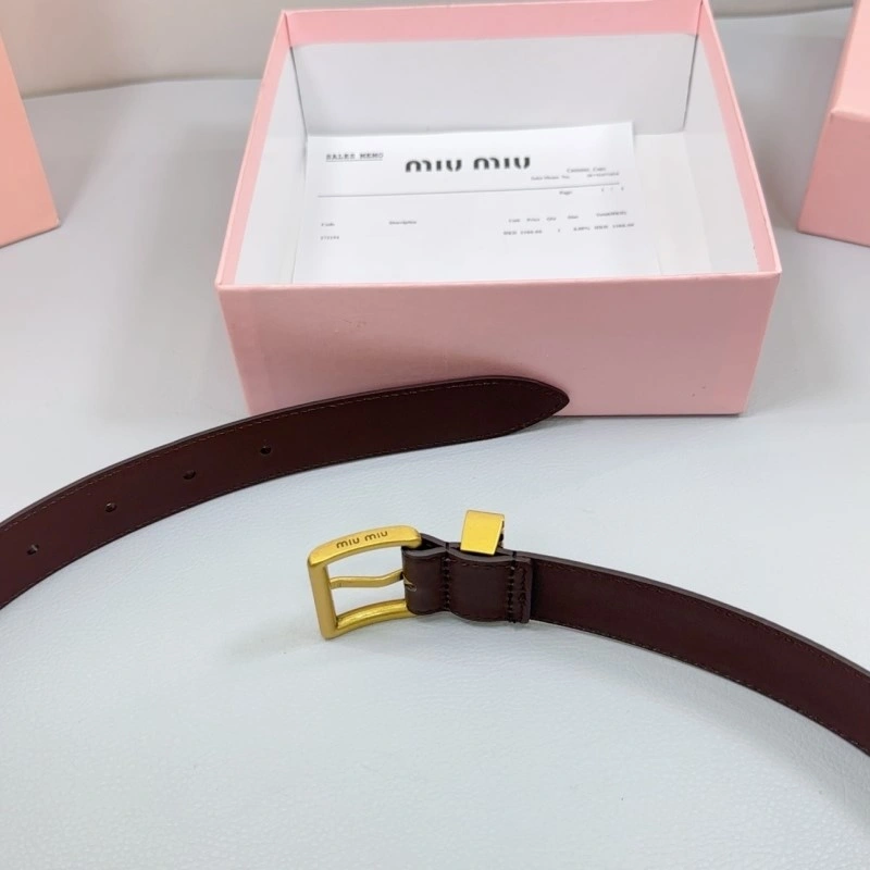 Real Miu Miu Belts