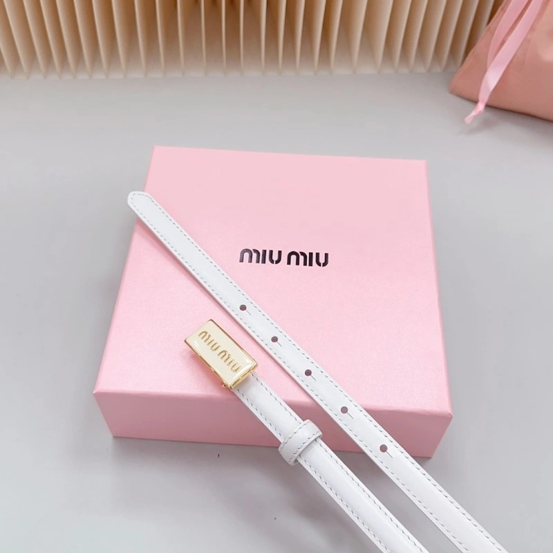 Accurate model Miu Miu Belts