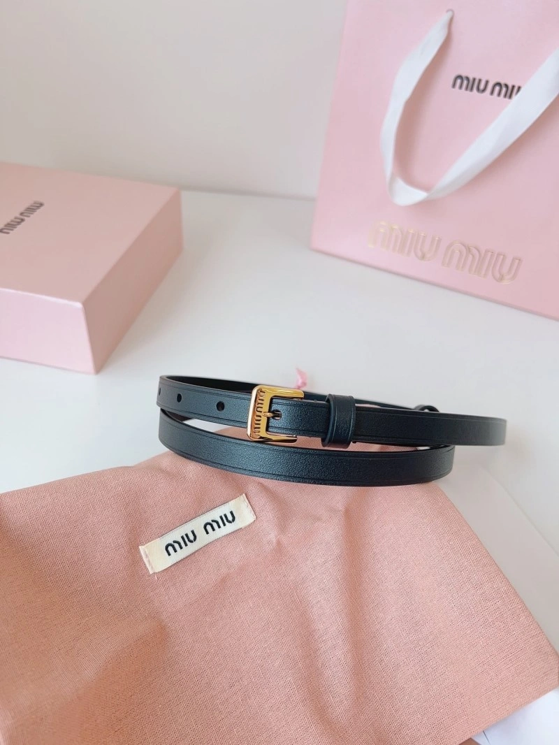 Budget-friendly Miu Miu Belts