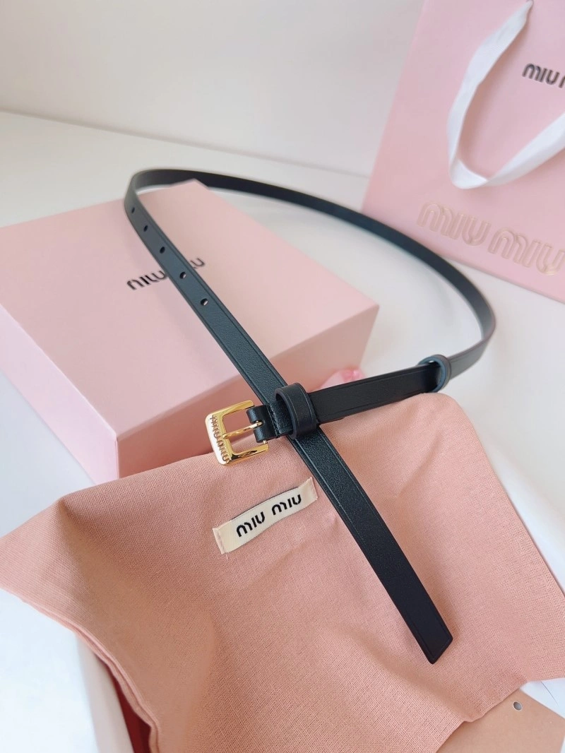 Budget-friendly Miu Miu Belts
