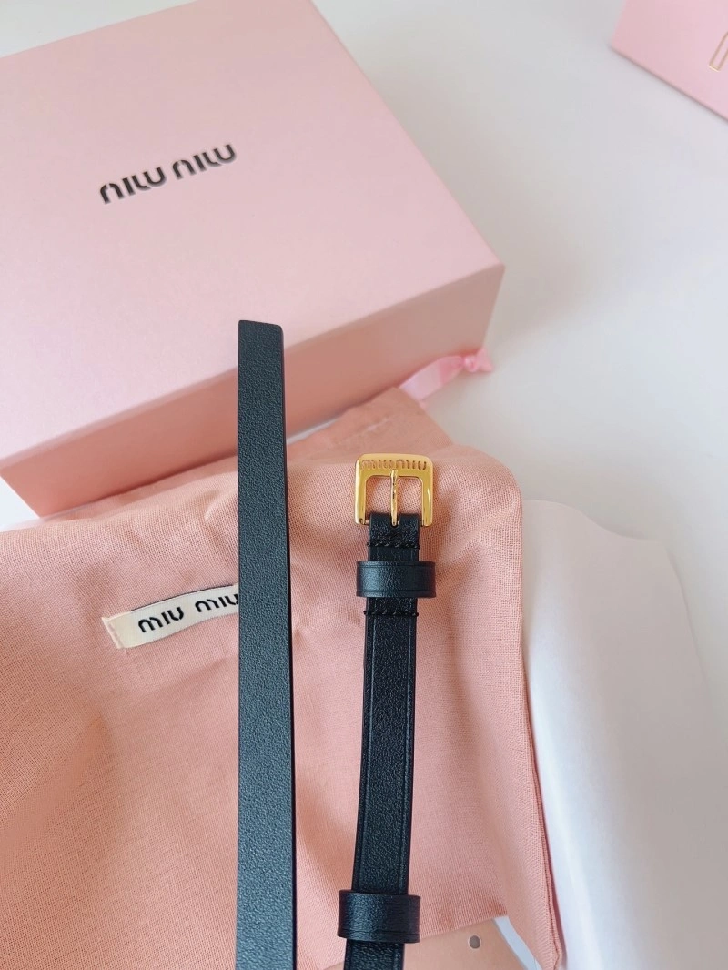 Budget-friendly Miu Miu Belts