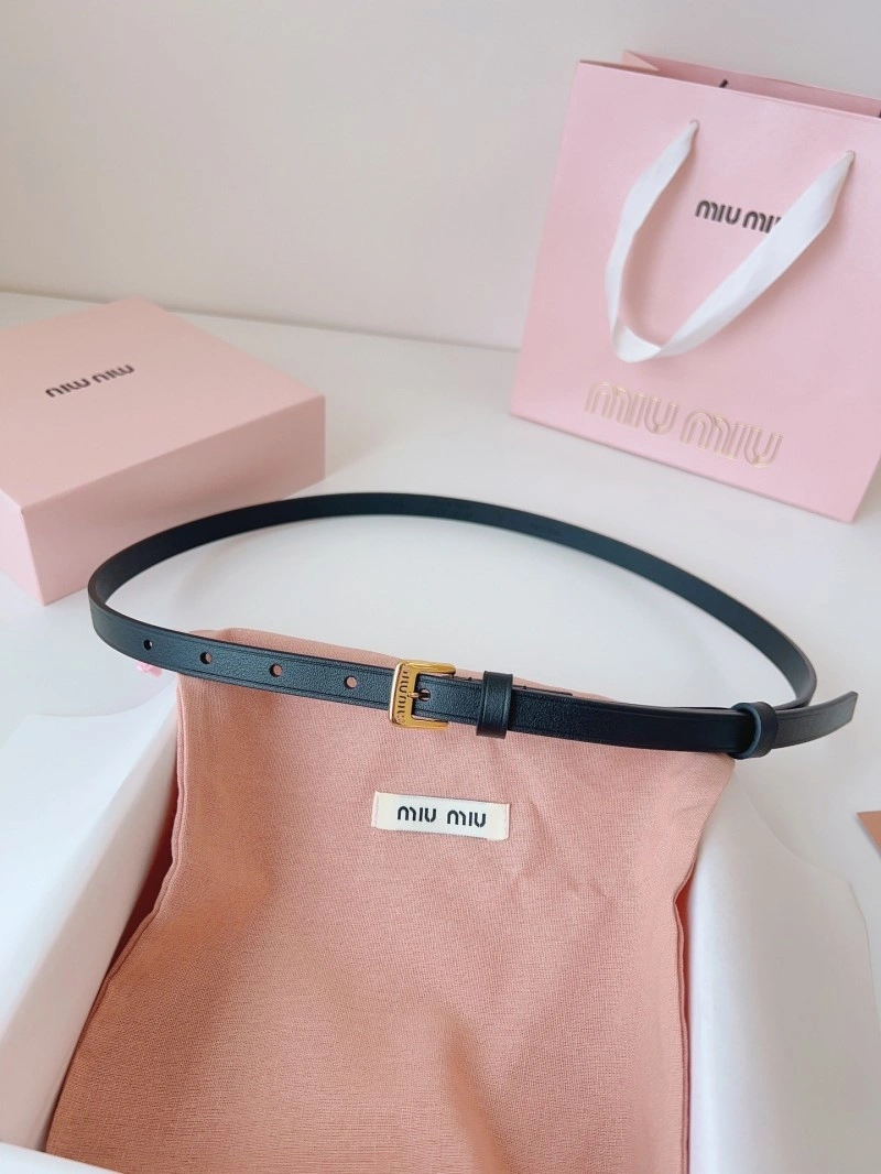 Budget-friendly Miu Miu Belts