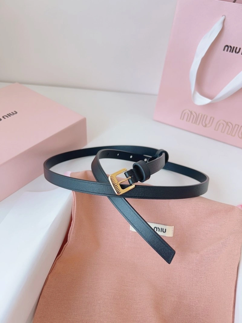 Budget-friendly Miu Miu Belts