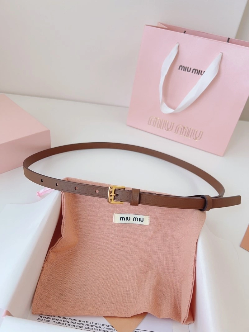 Original Miu Miu Belts