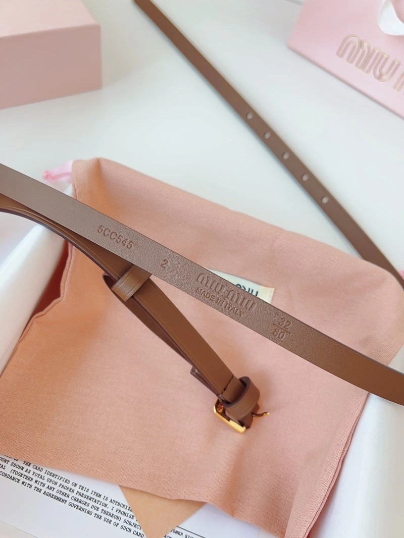 Original Miu Miu Belts