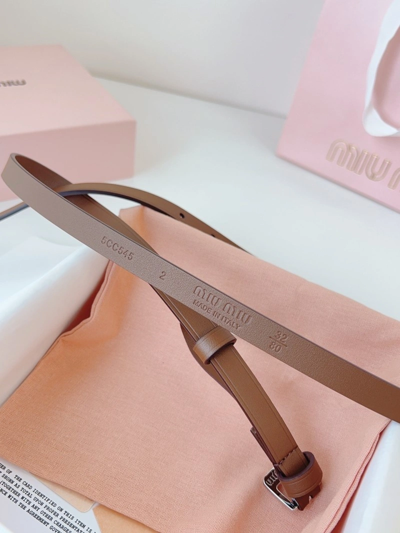 Official Miu Miu Belts