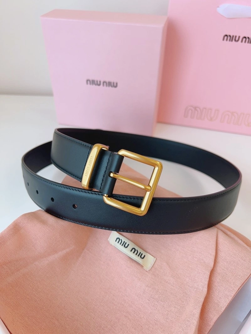 Budget-friendly Miu Miu Belts