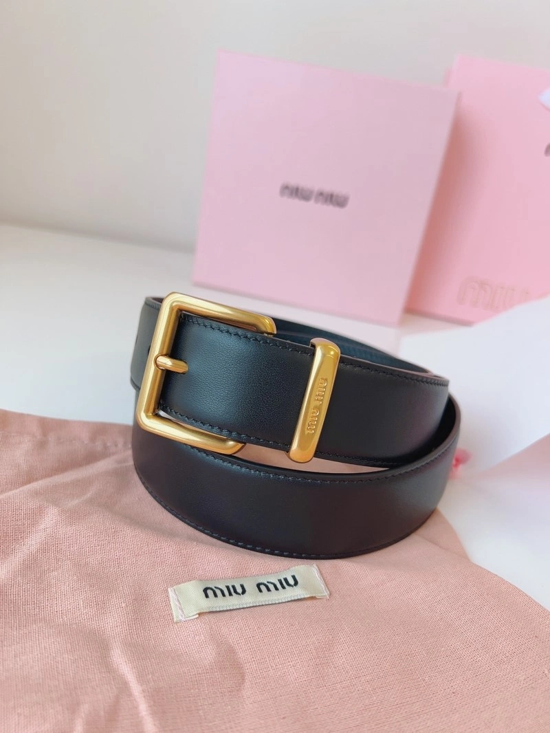 Budget-friendly Miu Miu Belts