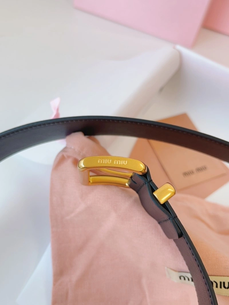 Budget-friendly Miu Miu Belts