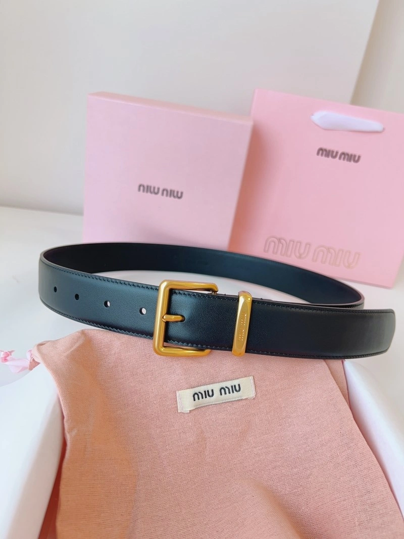 Budget-friendly Miu Miu Belts