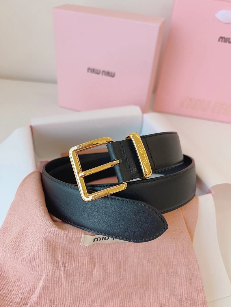 Authentic Miu Miu Belts