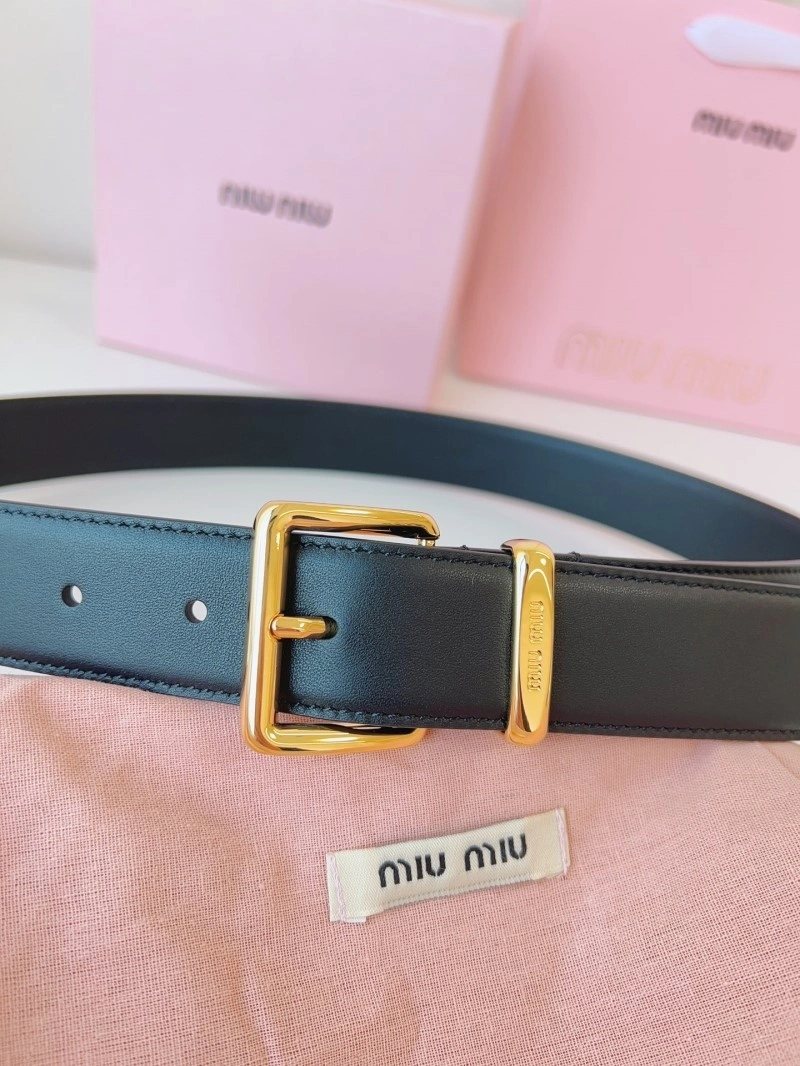 Authentic Miu Miu Belts