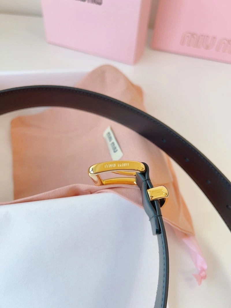 Authentic Miu Miu Belts