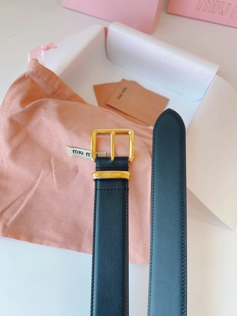 Authentic Miu Miu Belts