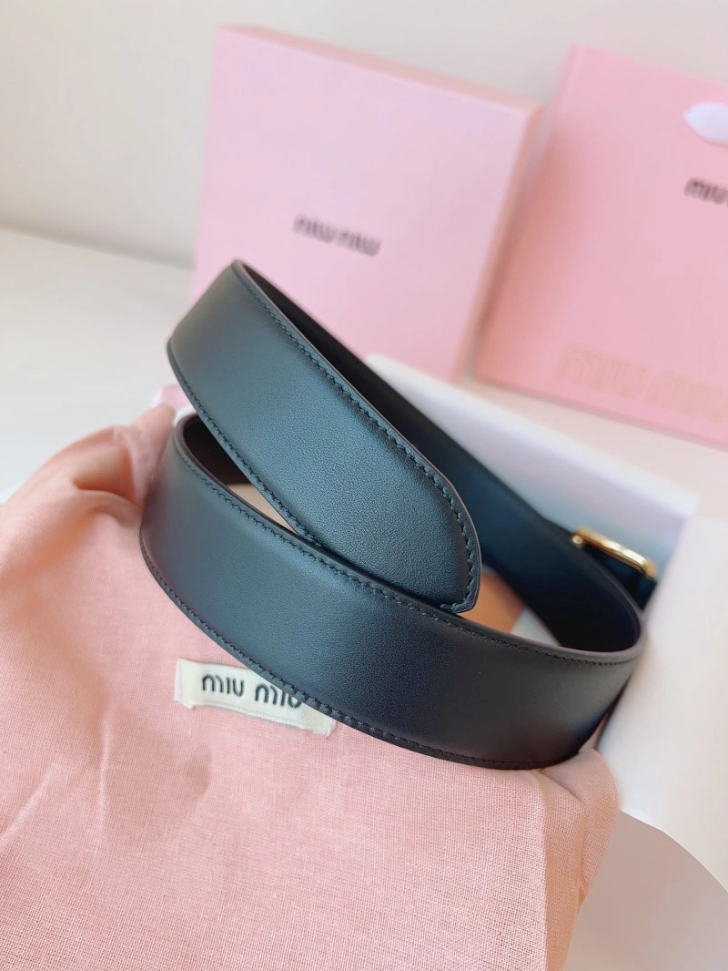 Authentic Miu Miu Belts