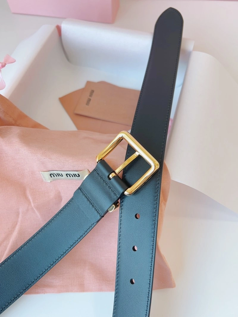 Authentic Miu Miu Belts