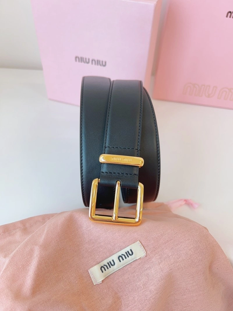 Authentic Miu Miu Belts