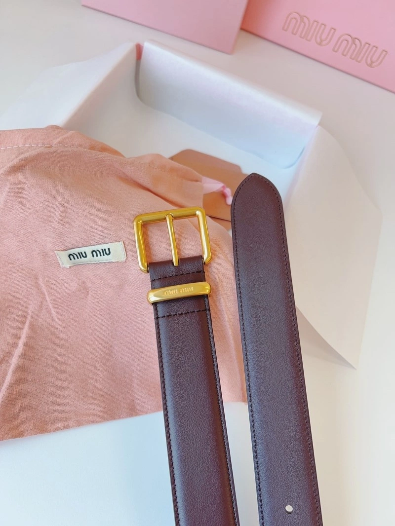 Discounted Miu Miu Belts