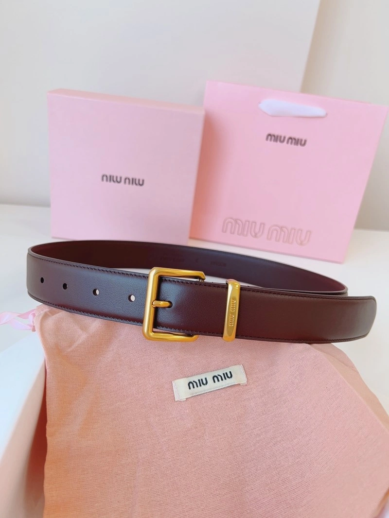 Discounted Miu Miu Belts
