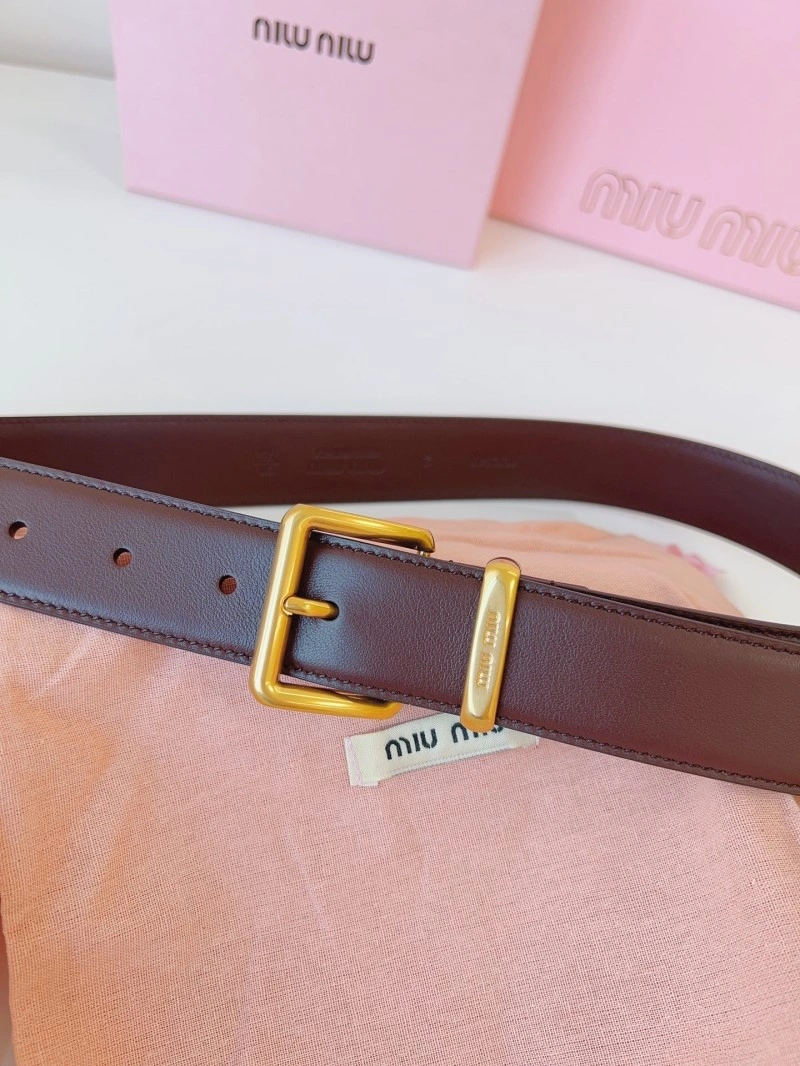 Discounted Miu Miu Belts