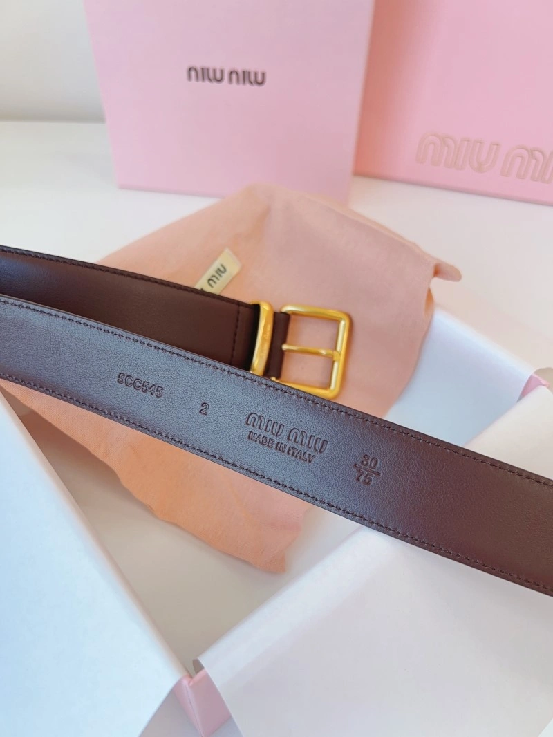 Discounted Miu Miu Belts