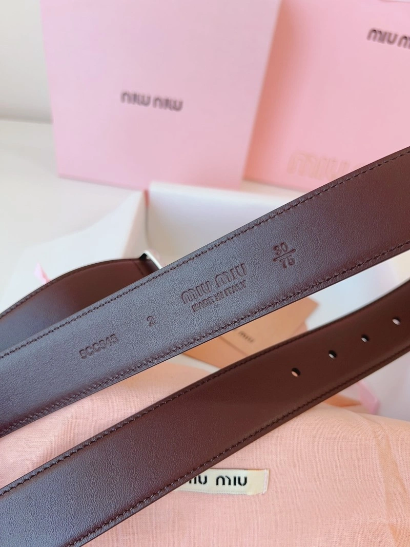 High accuracy Miu Miu Belts