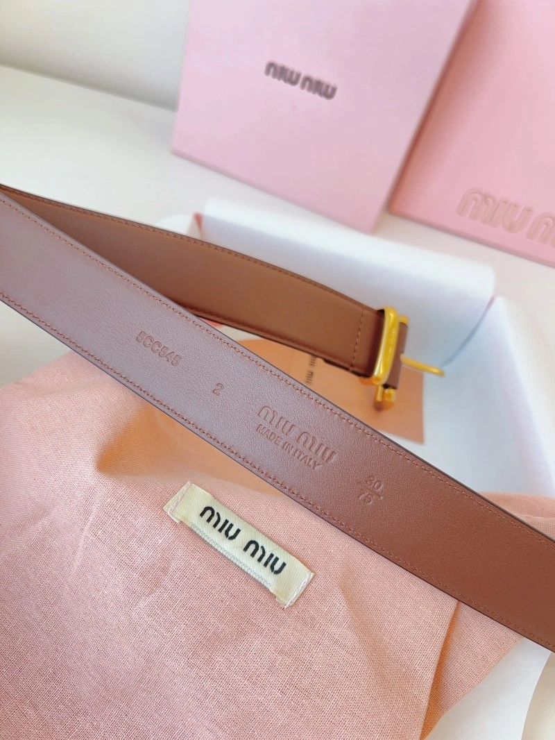 Factory-made Miu Miu Belts