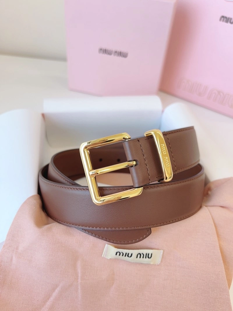 Accurate model Miu Miu Belts