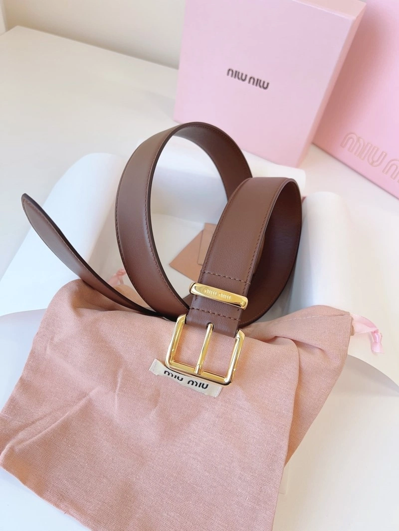 Accurate model Miu Miu Belts