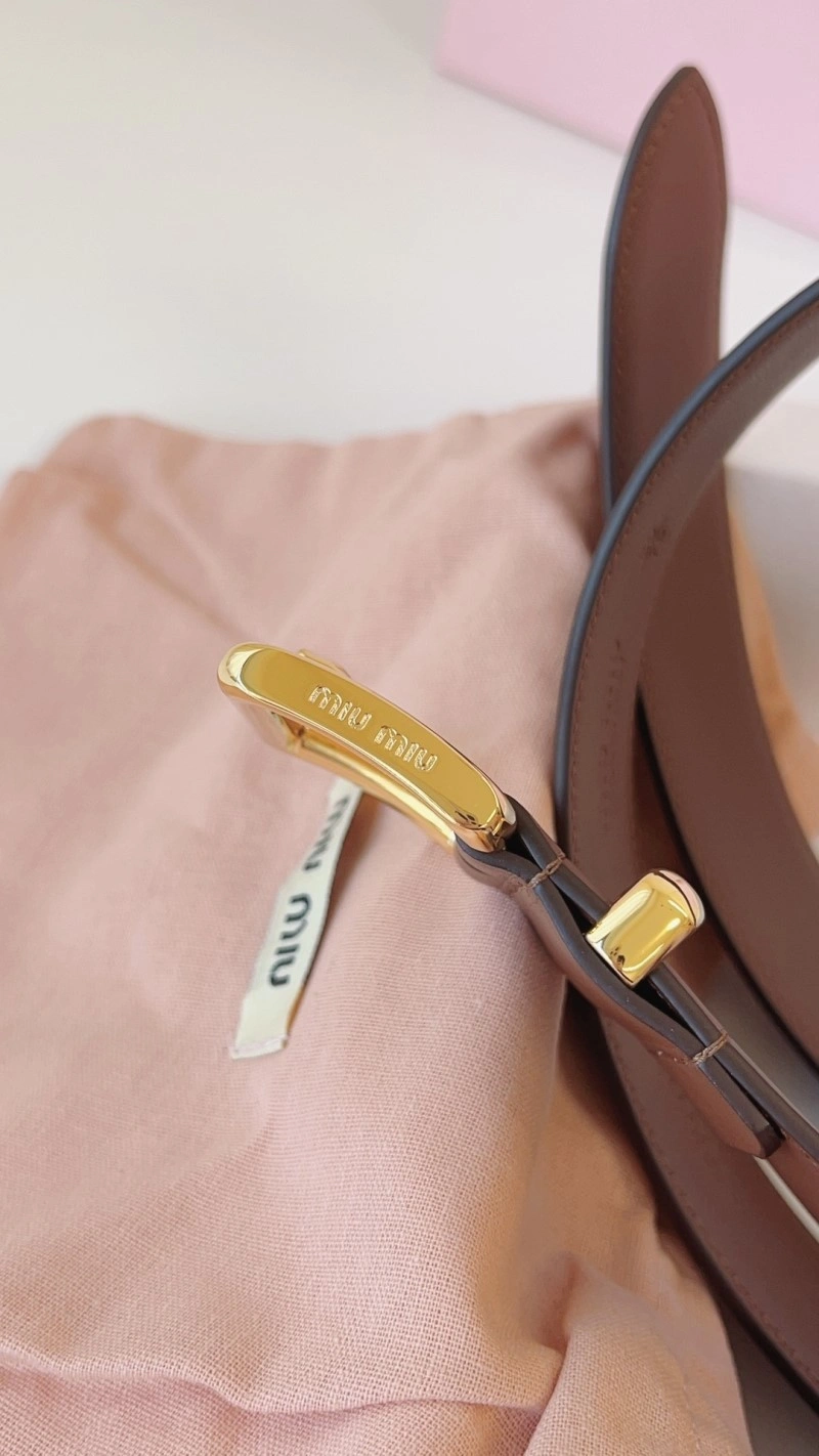 Accurate model Miu Miu Belts