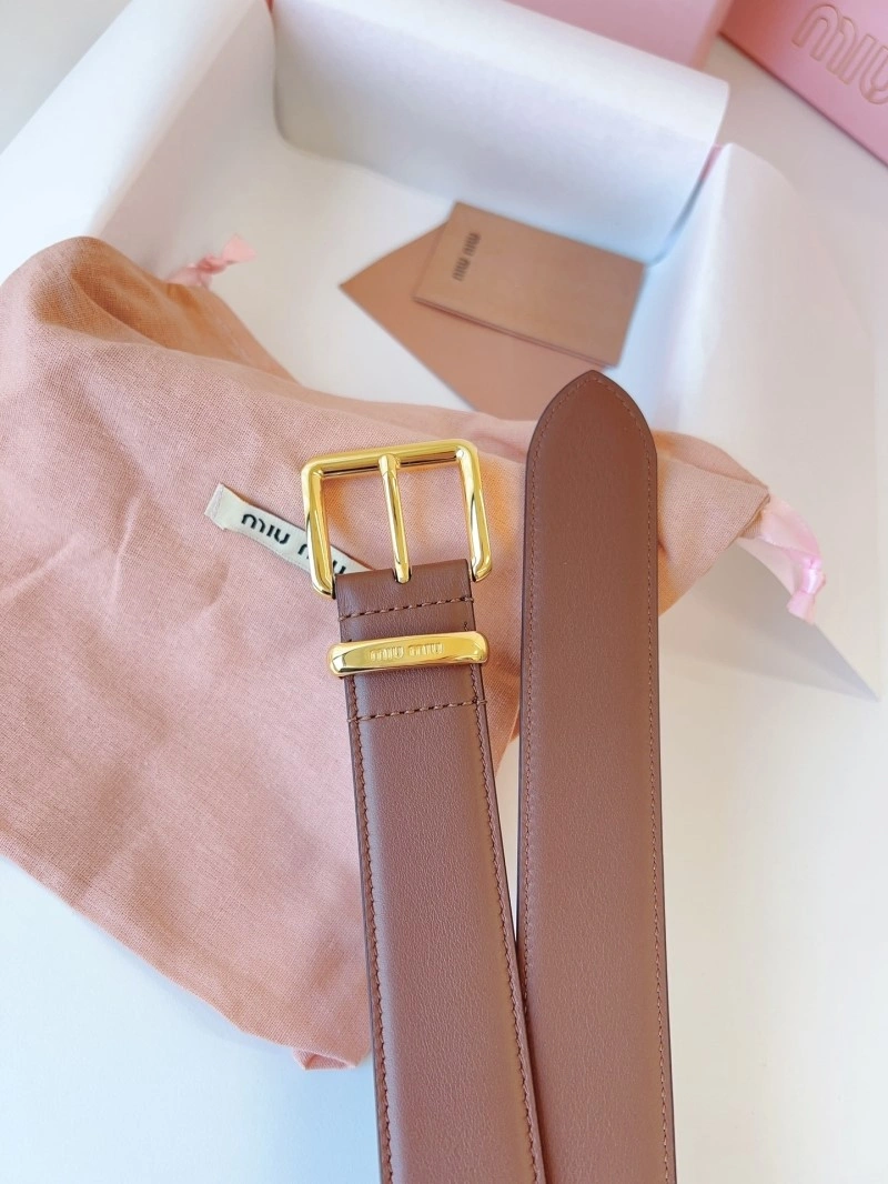 Accurate model Miu Miu Belts