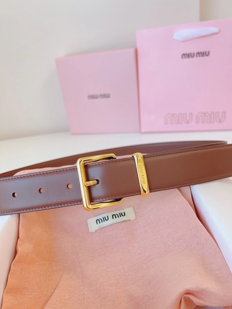 Accurate model Miu Miu Belts