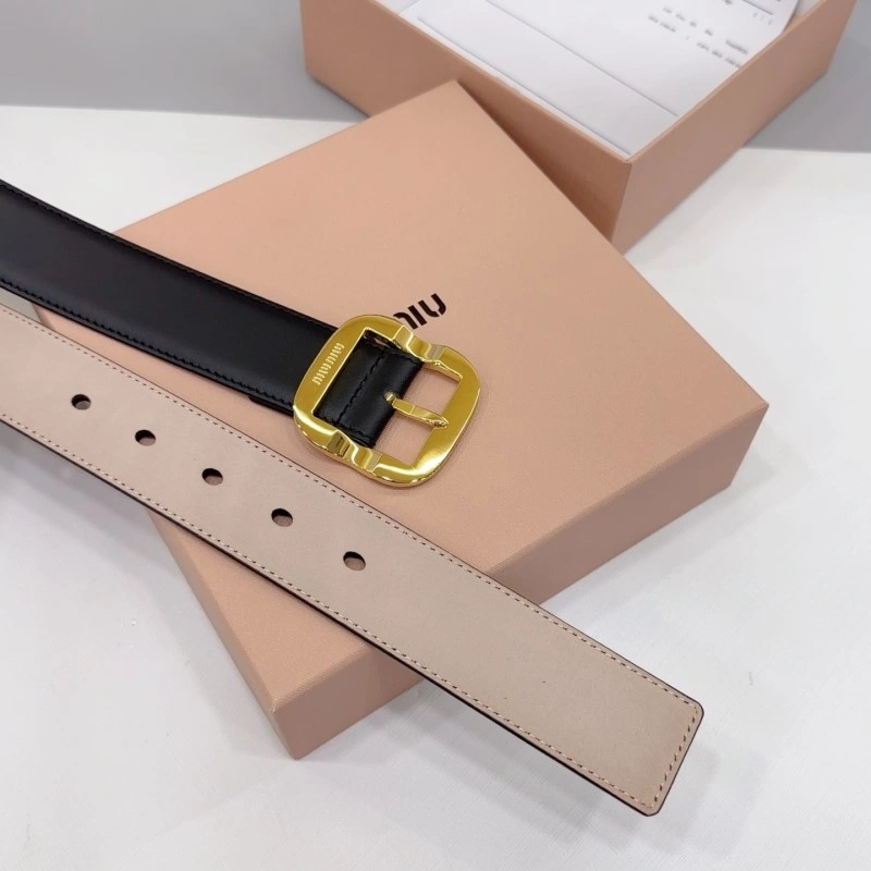 Indistinguishable Miu Miu Belts