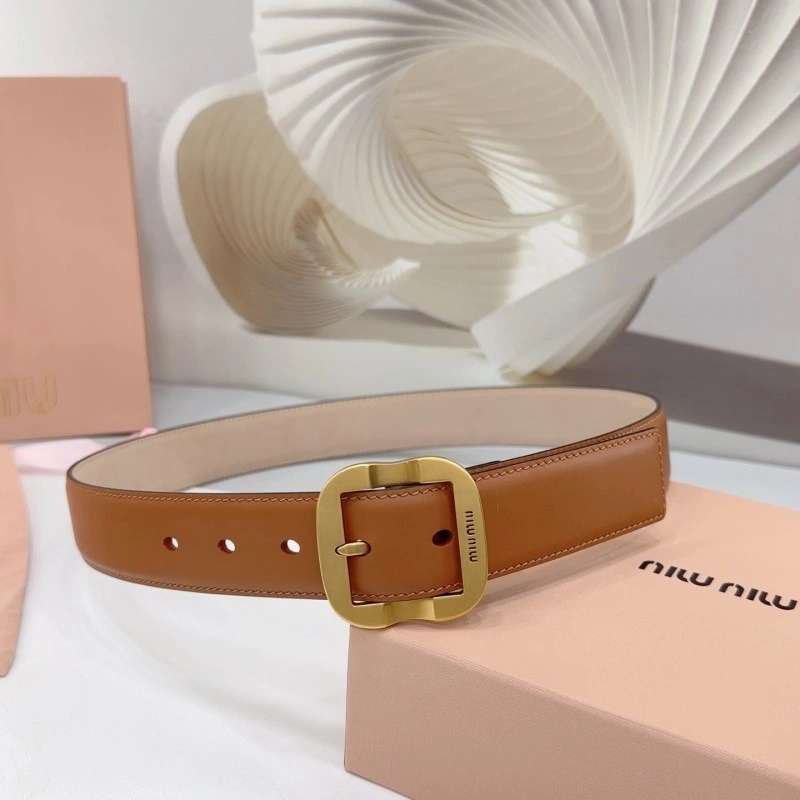 Indistinguishable Miu Miu Belts