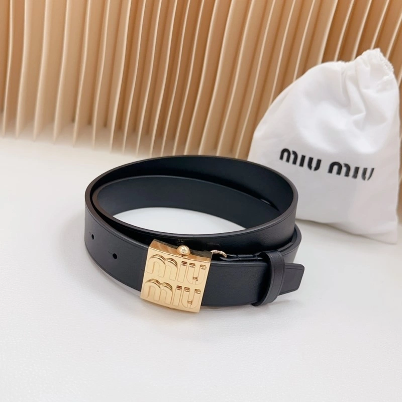 Budget-friendly Miu Miu Belts