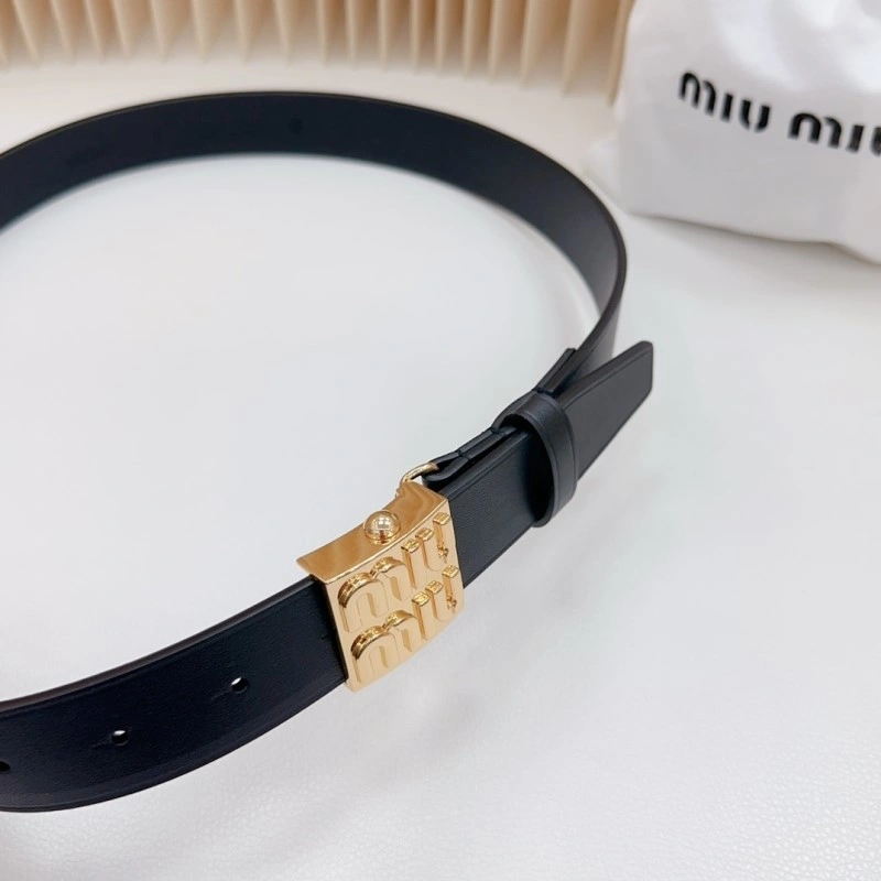 Budget-friendly Miu Miu Belts