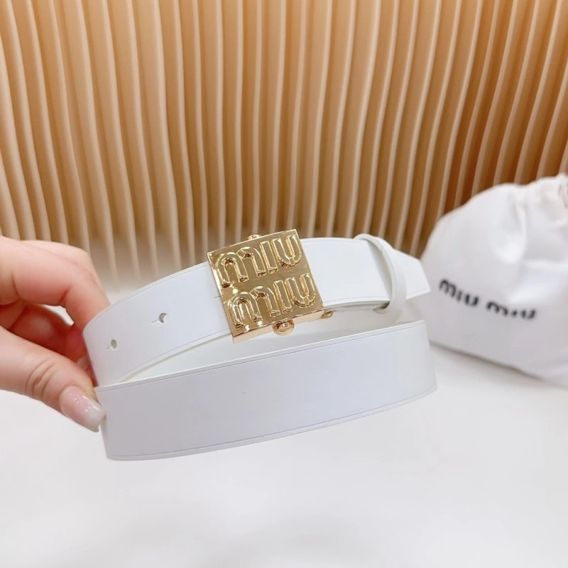 Accurate model Miu Miu Belts