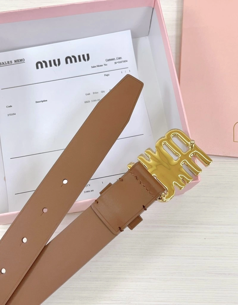 Legit Miu Miu Belts