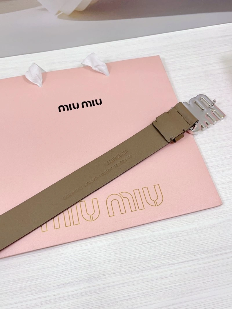 Value-priced Miu Miu Belts