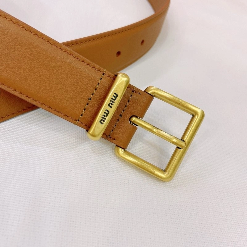 Exact replica Miu Miu Belts